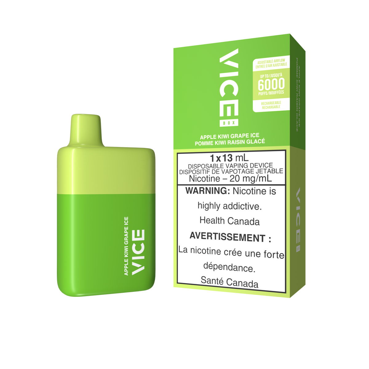 VICE BOX DISPOSABLE 6000 (OUTSIDE ONTARIO ONLINE SALE ONLY) – Royale ...