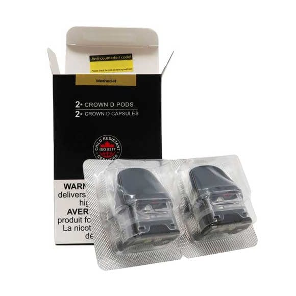 Uwell Caliburn Crown D Pod Replacement – Royale Vape & Bar